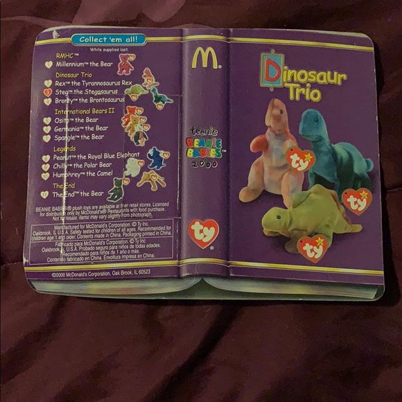 TY Original Wear | Other | Ty Beanie Babies Entire 1 Piece Collection ...